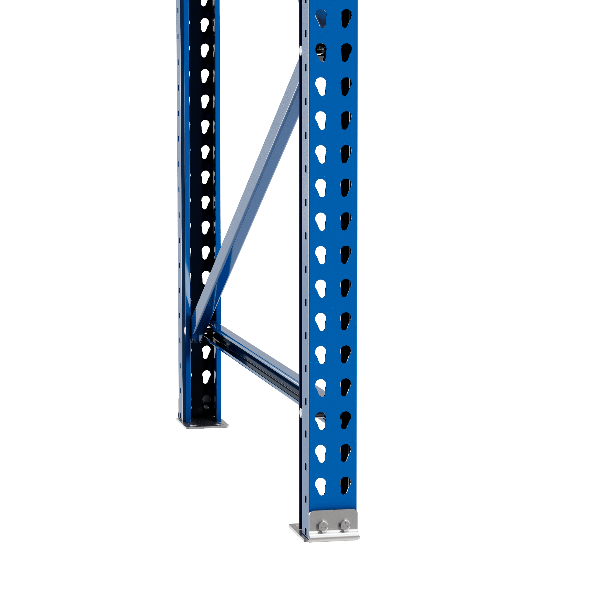 Bolted Pallet Rack Uprights – Stack-Up